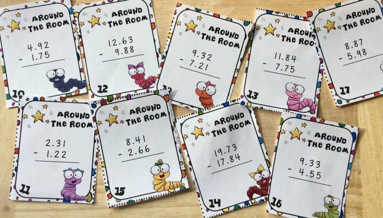 Adding Decimals and Subtracting Decimals Unit for Guided Math Workshop ...