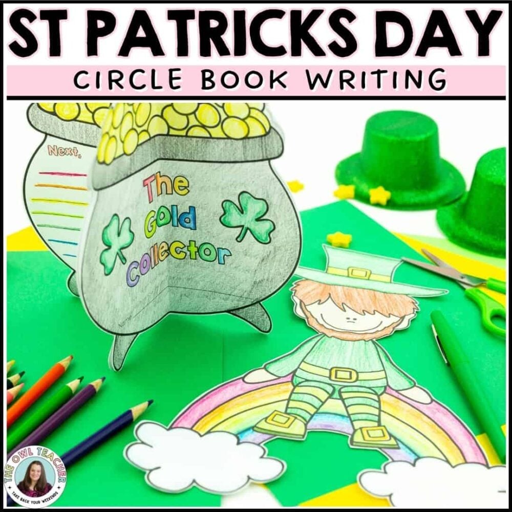 St. Patrick's Day Writing Circle Book - The Owl Teacher