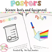 Science Tools Posters - The Owl Teacher