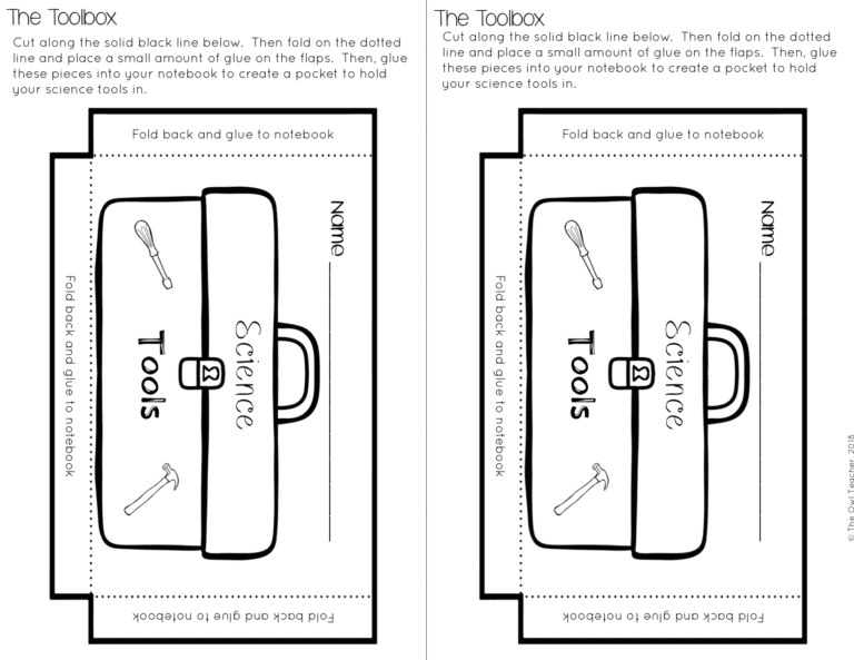 Science Tools Interactive Toolkit - The Owl Teacher