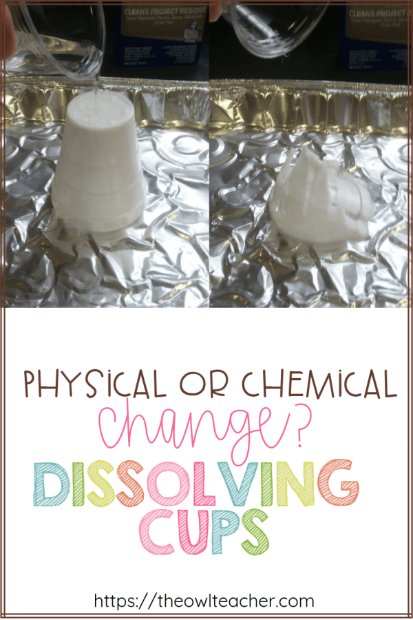 Exploring Physical and Chemical Changes - The Owl Teacher