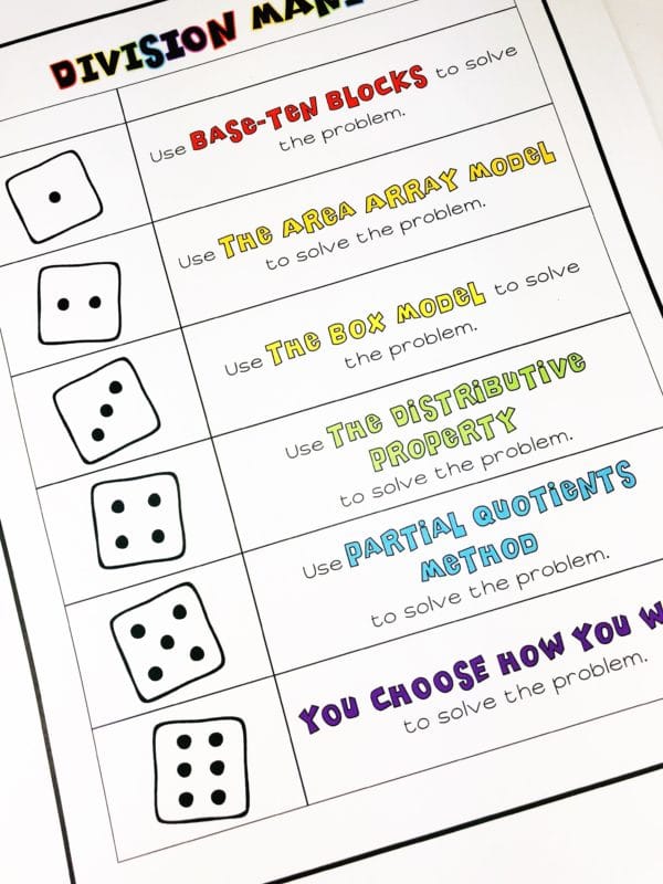 Multi-Digit Division Guided Math Workshop - The Owl Teacher
