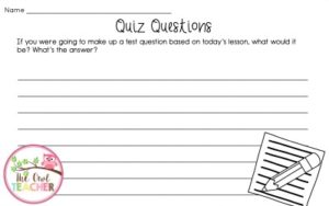 24 Exit Ticket Ideas - The Owl Teacher