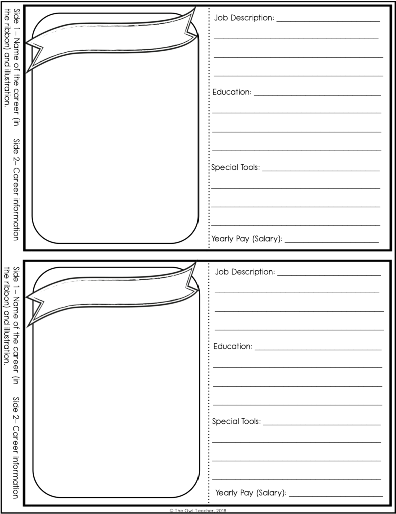 Science Careers Reading Pieces and Trading Cards Printable & Digital ...