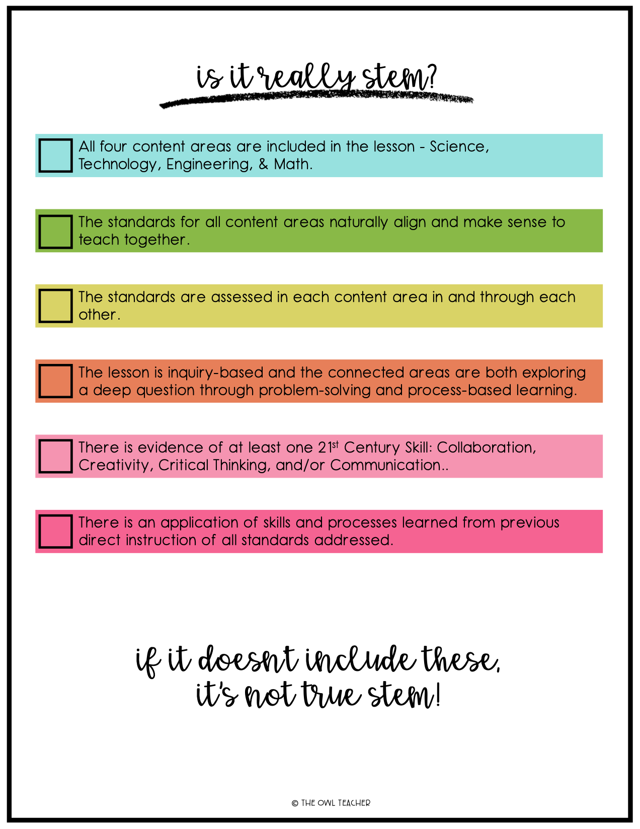 Are you doing STEM right? I'm betting NOT! - The Owl Teacher