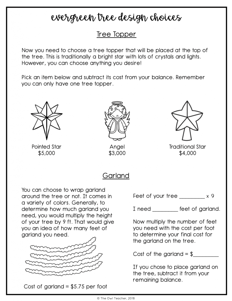 Building Rockefeller's Tree Christmas Project Activity - The Owl Teacher