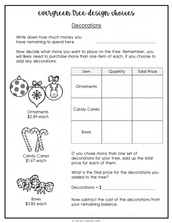 Building Rockefeller's Tree Christmas Project Activity - The Owl Teacher