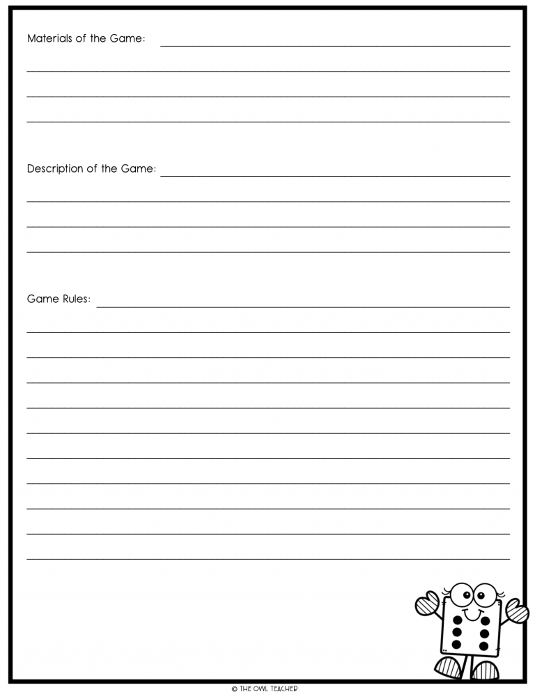 End of the Year Review Game - The Owl Teacher