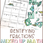 Identifying Fractions Mixed Up Mystery Math Puzzles Printable & Digital ...