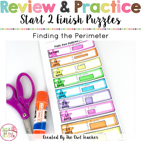 3rd Grade Entire Year Printable & Digital Start2Finish Math Puzzles ...