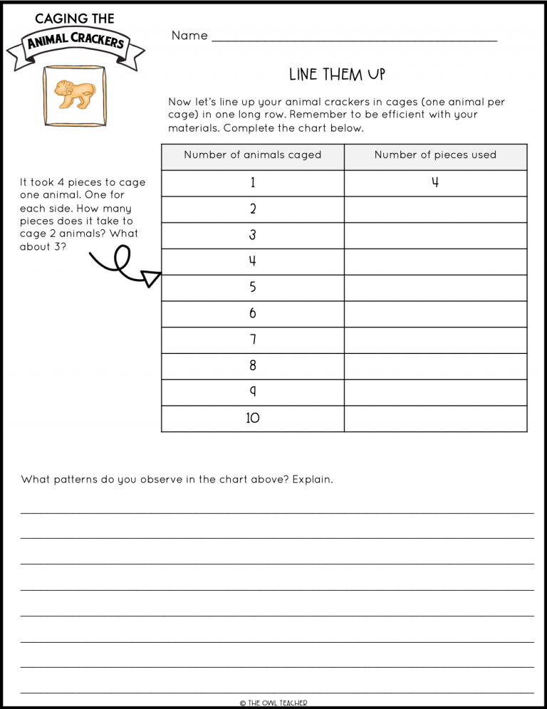 Perimeter Math Project: Fencing the Animals - The Owl Teacher