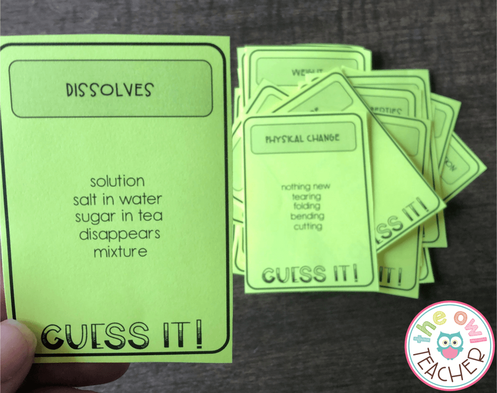 5 Activities to Learn Science Vocabulary - The Owl Teacher