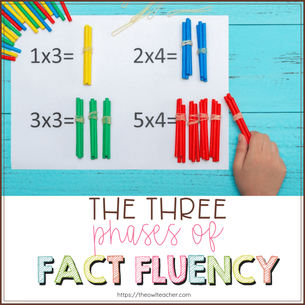 The Three Phases of Fact Fluency - The Owl Teacher