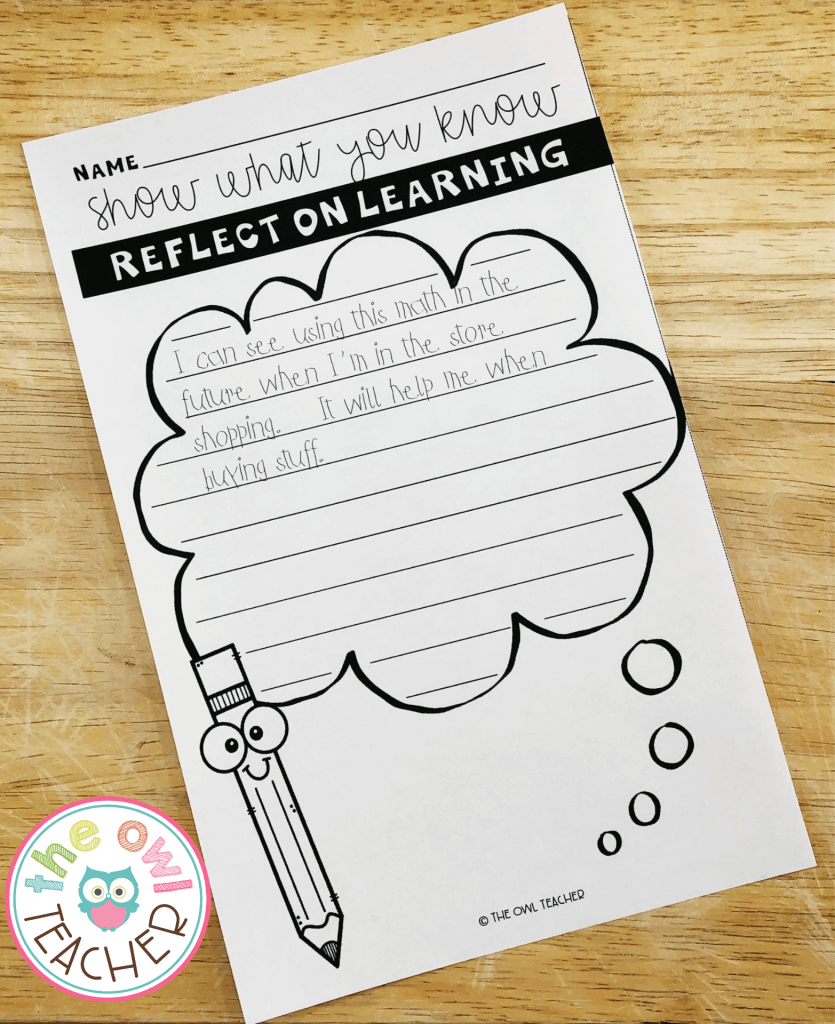 Lesson Closures For Math Workshop The Owl Teacher By Tammy DeShaw
