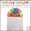 Persuasive Thanksgiving Writing - The Owl Teacher