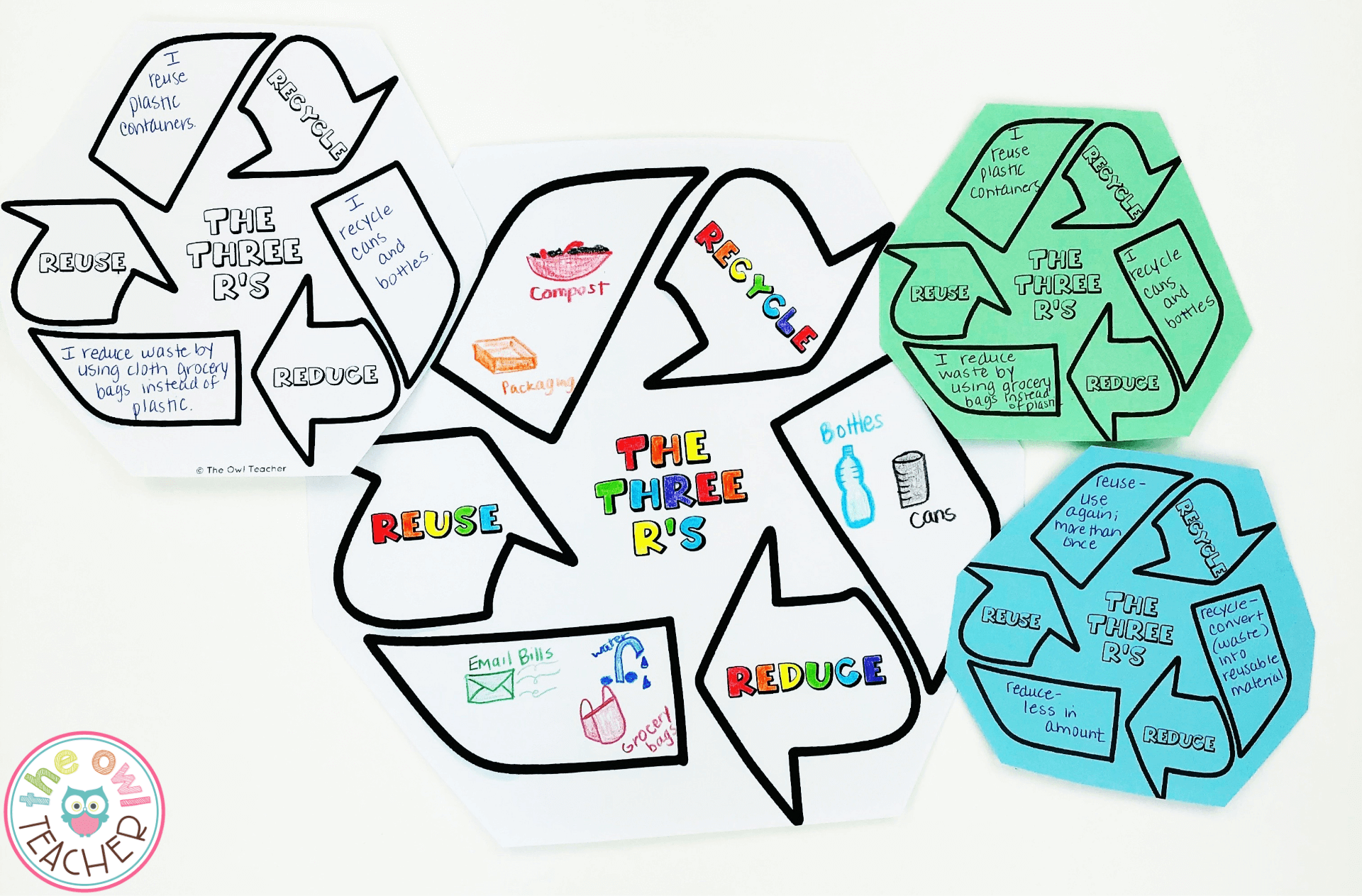 12 Activities for Teaching About Recycling - The Owl Teacher