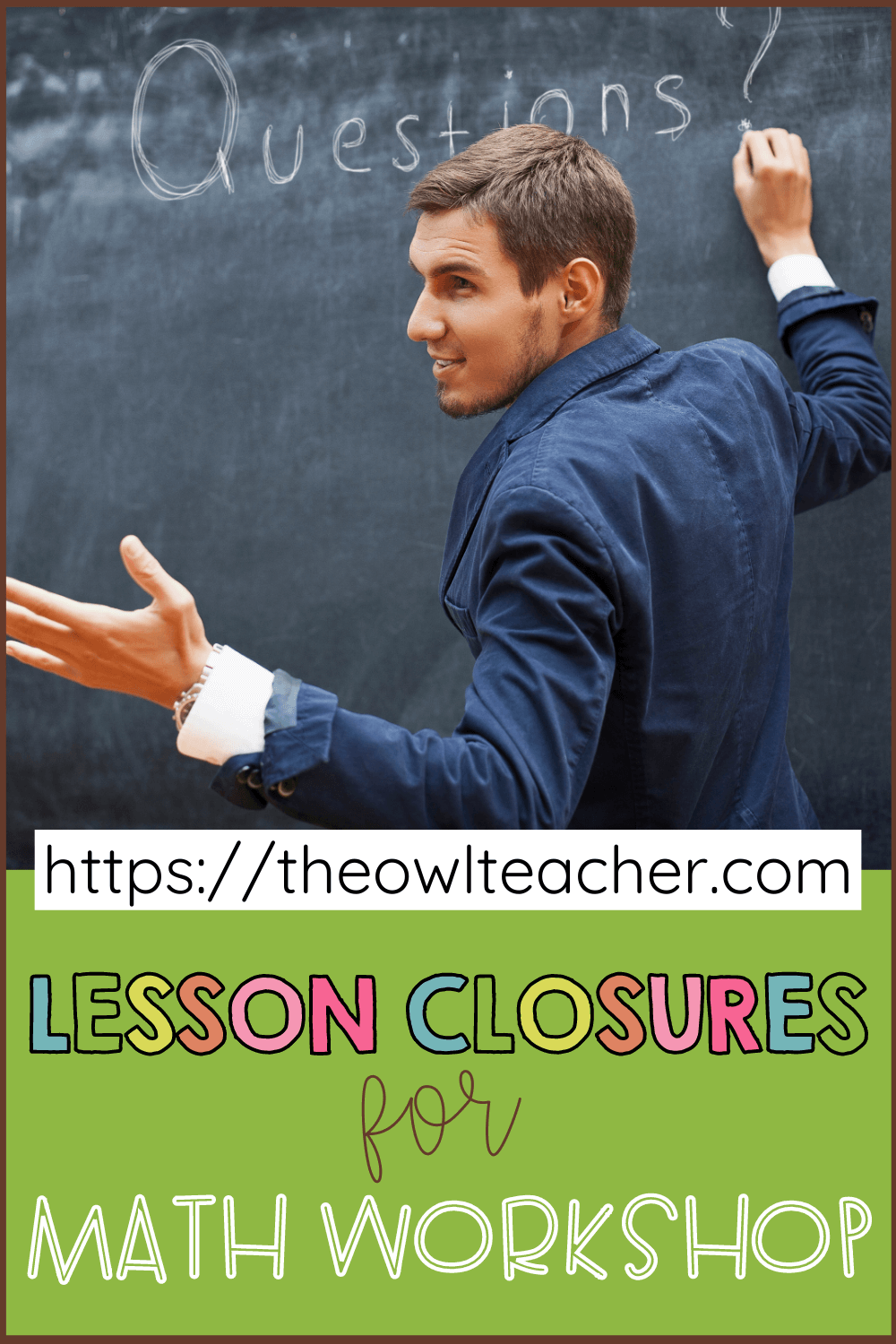 Lesson Closures For Math Workshop The Owl Teacher By Tammy DeShaw