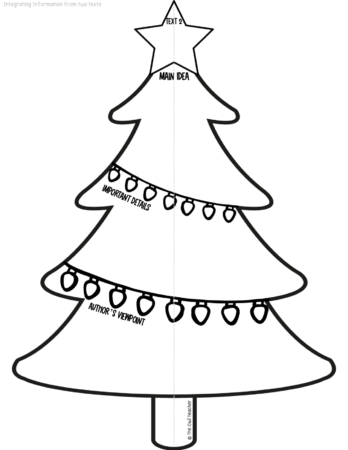 Reading Graphic Organizers | Holiday Graphic Organizers | Printable ...