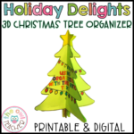 Reading Graphic Organizers | Holiday Graphic Organizers | Printable ...