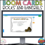 Rocks and Minerals Boom Cards | Rocks and Minerals Task Boom Cards ...
