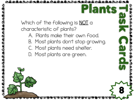 Plant Boom Cards | Plant Task Boom Cards - The Owl Teacher