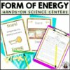 Forms of Energy Centers: Mechanical, Heat, Light, Sound ,& Electrical ...