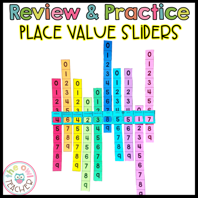 Engaging Ways to Teach Place Value to Upper Elementary - The Owl Teacher