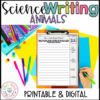 Animals and their Structures Science Writing Prompts | Exit Tickets ...