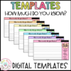 Create Your Own Questions Digital Written Response Template - The Owl ...