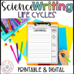 Life Cycles Science Writing Prompts Exit Tickets - The Owl Teacher