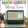 Telling Time Digital Math Quest Adventure - The Owl Teacher