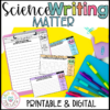 Matter Science Writing Prompts | Exit Tickets - The Owl Teacher