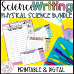 Physical Science Writing Prompts BUNDLE | Exit Tickets - The Owl Teacher