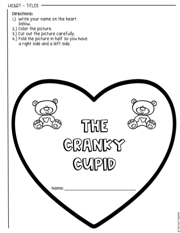 Valentine's Day Narrative Writing Activity