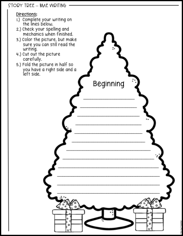 Christmas Narrative Writing, Sequence Writing, Transitions in Writing ...