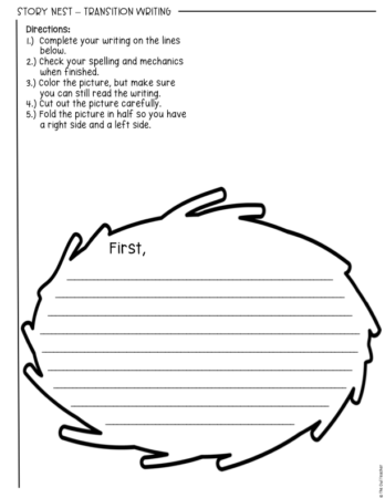 Spring Narrative Writing Activity