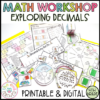 Decimals & Adding Fractions with Denominators of 10 & 100 Guided Math ...