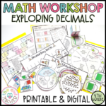 Decimals & Adding Fractions with Denominators of 10 & 100 Guided Math ...