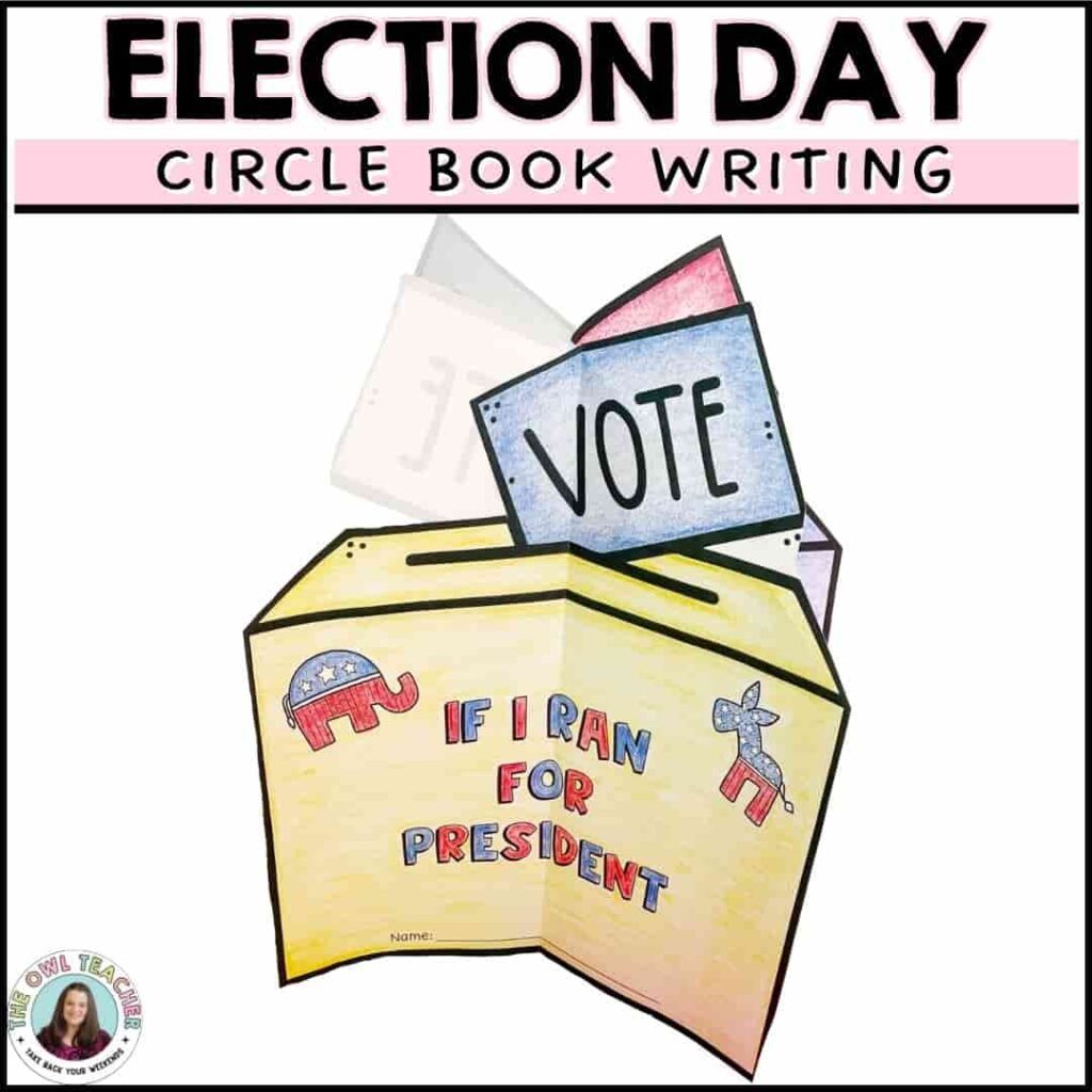 Election Day Narrative Writing, Sequence Writing, Transitions in ...