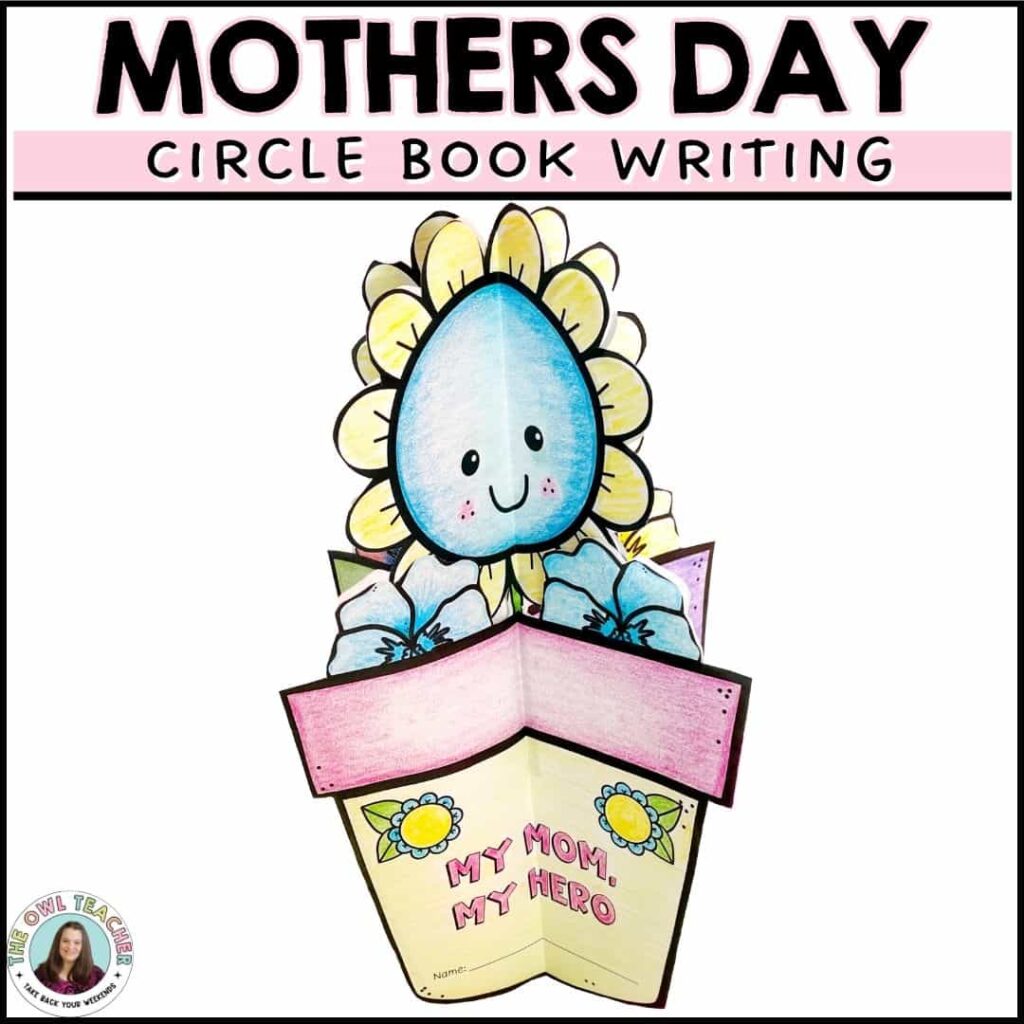 Mother's Day Narrative Writing, Sequence Writing, Transitions in ...