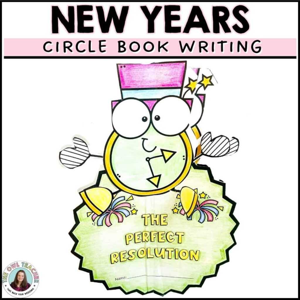 New Year's Day Narrative Writing, Sequence Writing, Transitions in ...