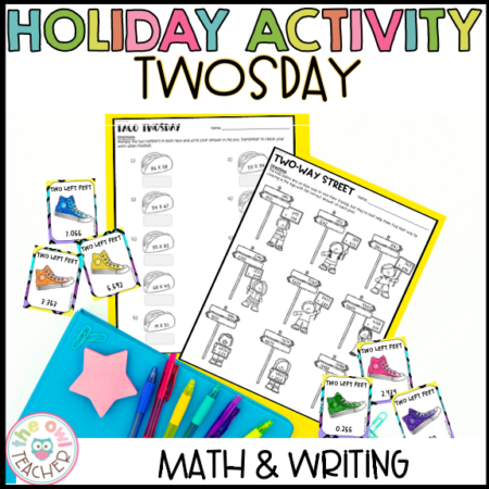 2s Day | Twos Day | Twosday Worksheets & Activity Packet for Older Kids ...