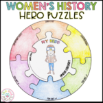 Women's History Month Activity Biography Puzzles