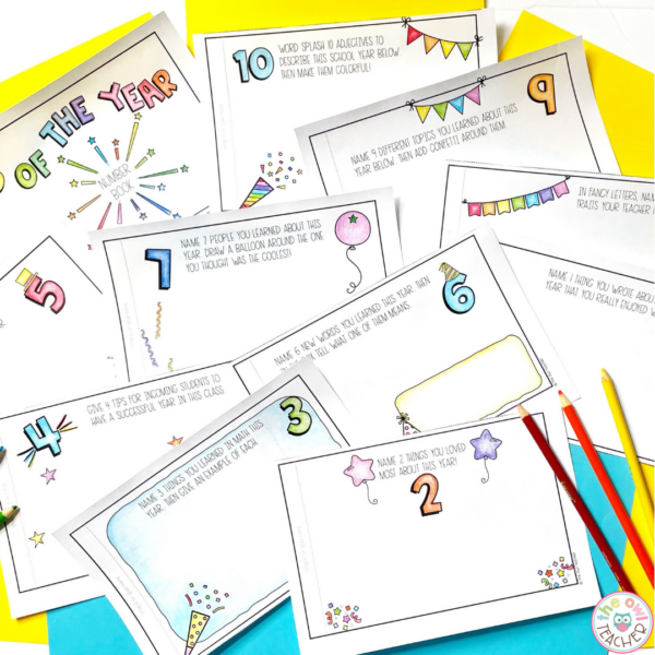 20 End of the Year Activities to Engage Your Students - The Owl Teacher