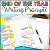 End of the Year Writing Prompts and Reflections