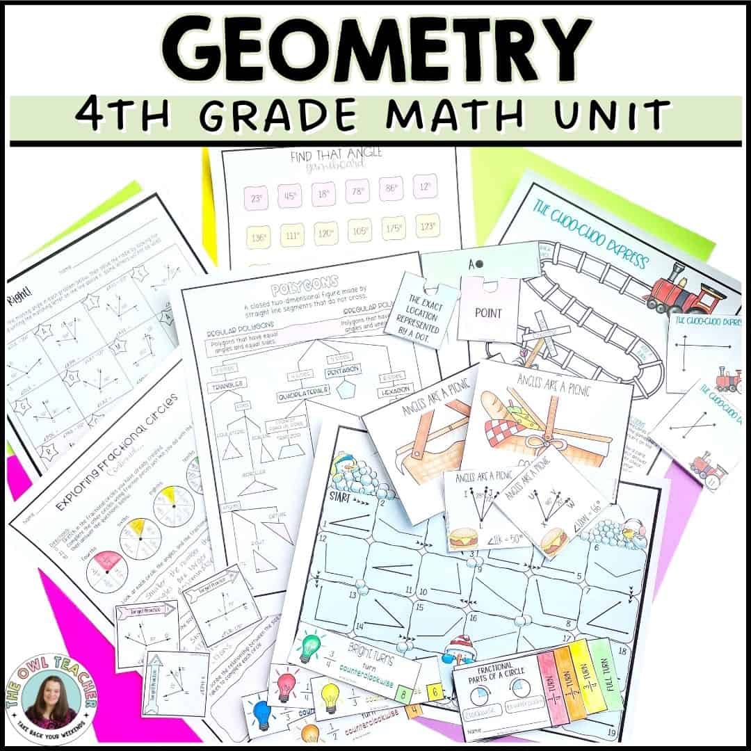 Geometric Formulas Worksheet 4th Grade Geometry Worksheets Marvel