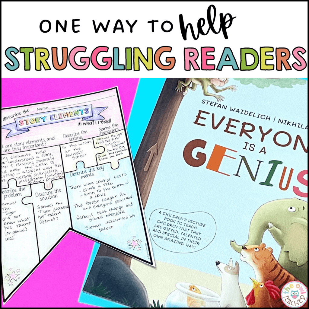 One Way to Help Struggling Readers - The Owl Teacher