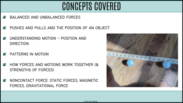 Force and Motion Centers | Lab Stations | Worksheets