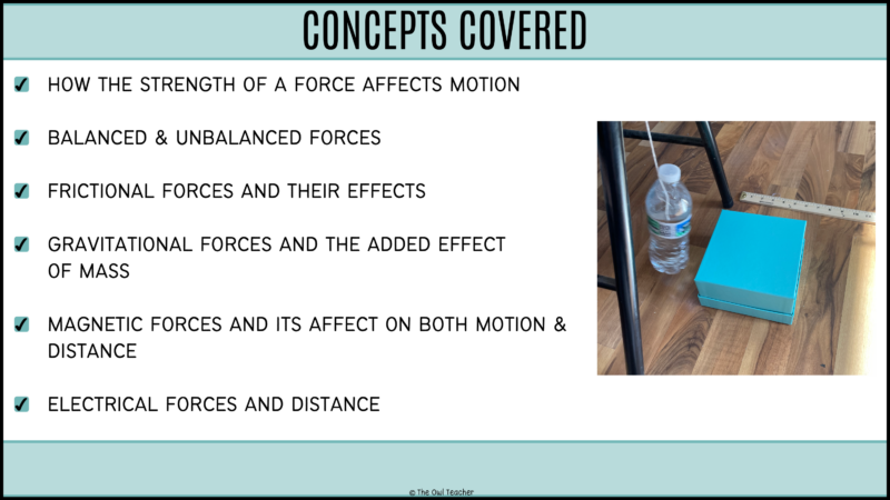 How Forces Affect Motion Centers | Lab Stations | Worksheets