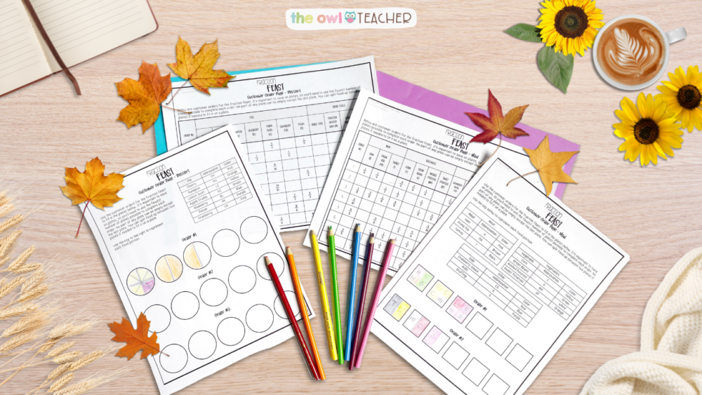 Fuel the Fall Festivities with a Fun Fraction Feast! - The Owl Teacher